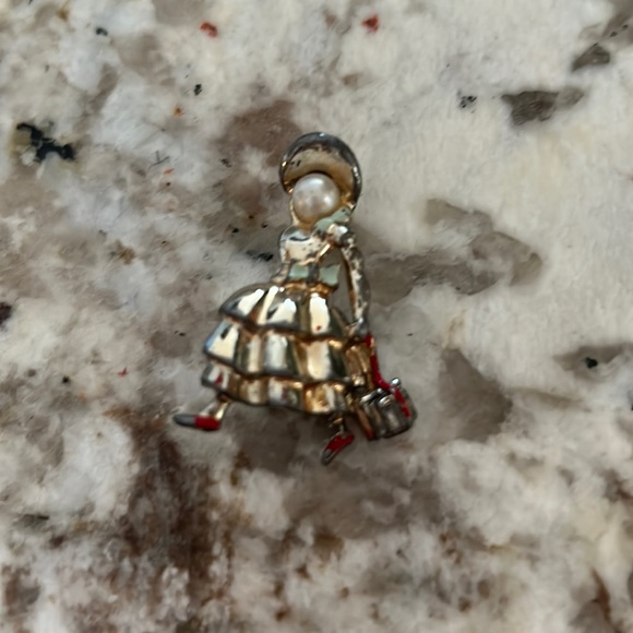 Jewelry | Vintage Bo Peep Pin | Poshmark